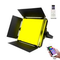China 120W RGBW LED Studio Video Light Panel - 12,000 Lumen, 2700K-7500K Bi-Color, DMX Control for sale