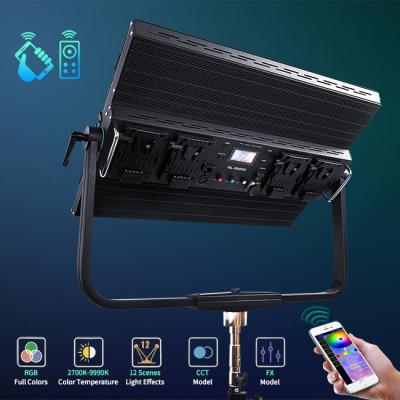 Cina 500W multi luce di pannello di colore LED la SUA luce di produzione del video di Istruzione Autodidattica 96 di RGB in vendita
