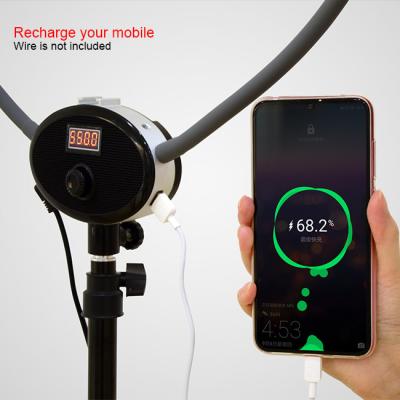 Cina 80W 4 arma la luce di trucco con il supporto del telefono per Tiktok Live Streaming in vendita