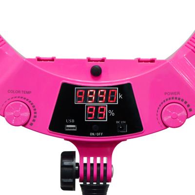 China 48W AX-480D Phone bluetooth control LED Ring Light Lamp 2800-9990K For Live Stream Makeup Photography for sale