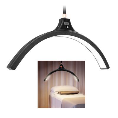 China Bi Color 3200K 6500K LED Half Moon Light For Eyelash Eyebrow With USB for sale