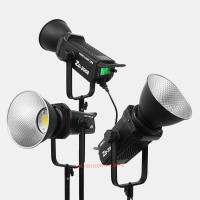 China 200W COB LED Studio Light with Remote Control 2700K-7500K Dimmable Bi-Color Video Light for sale