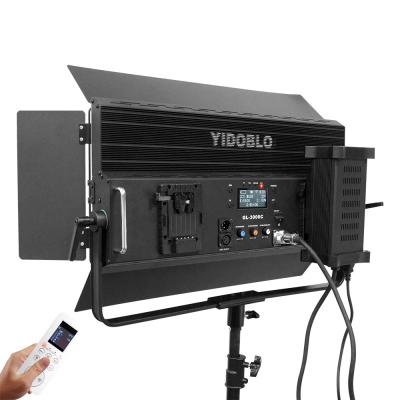 Cina GL-3000C 300W RGB fotografia film in diretta luce di ripresa a led Luce della fotocamera Luce dello studio video attrezzature fotografiche luce dello studio in vendita