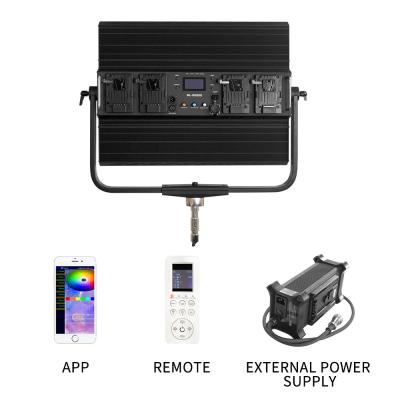 Cina 500w grande fotografia professionale luce video a LED 2800k-9990k adatto per studio di riprese in camera di riempimento di luce di riprese in vendita