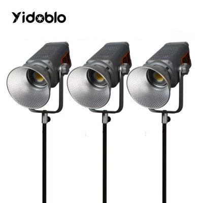 China All Aluminum Alloy Body 200w 300w 600w Durable High Brightness Daylight Photography Lights for Webcasting and Studio for sale
