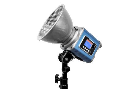 China 200W Daylight LED Video Light Continuous Output Bowens Mount Studio Light Video Spot Light ZR-200PRO 2700K- 7500K for sale