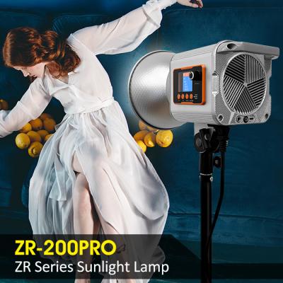 China Yidoblo Wholesale Price ZR-200PRO 200w Brightness Dimmable LED COB Light Photography Light for Vlog Fill Lighting for Livestream for sale
