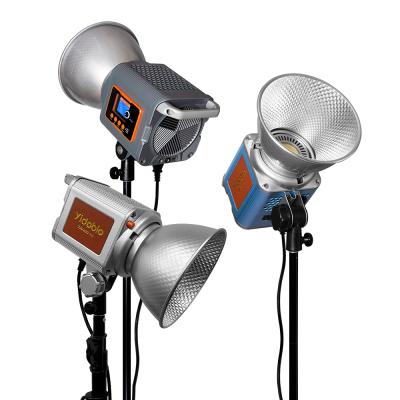 China White housing 200W spotlight 2700k-6500k brightness up to 100% suitable for portrait photography for sale