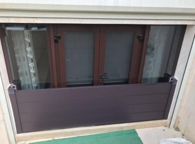 China Anodized Silver Detachable Aluminum Demountable Flood Defences Garage Gate Flood Barrier for sale