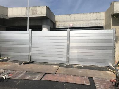 China Stackable Reusable Flood Barriers Garage Doors Aluminum Demountable Flood Barrier for sale