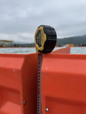China Movable Temporary Flood Control Board ABS Water Filled Plastic Flood Barrier for sale