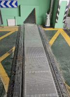 Quality Silvery White Flip Up Flood Barrier Aluminium Alloy Automatic Flood Barrier for sale