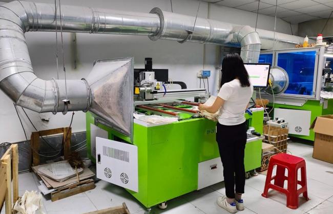 Perfect Tempered Control Panel Glass Laser Drilling Machine
