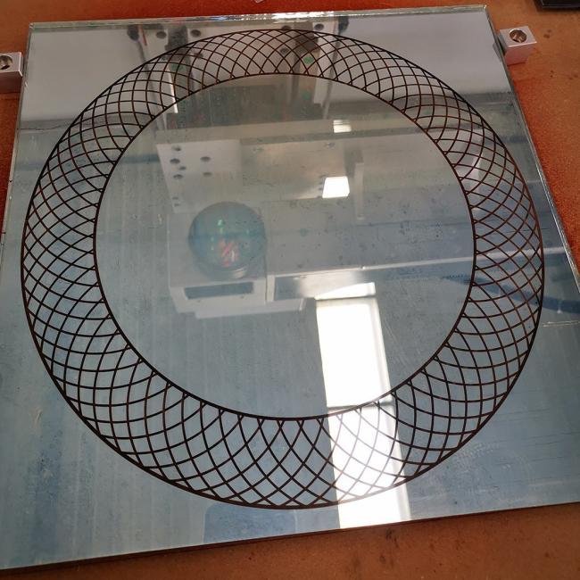 Glass Laser Cutting Plotter