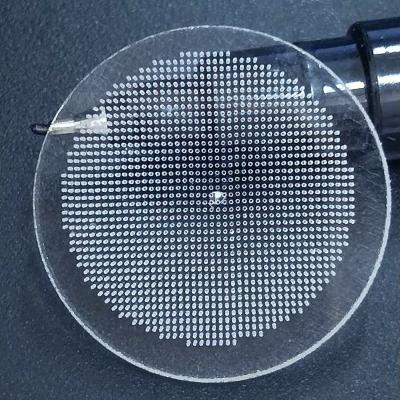 China Industrial Computer Control System Crystal Lighting Glass with Minimum Aperture of 0.3mm for sale