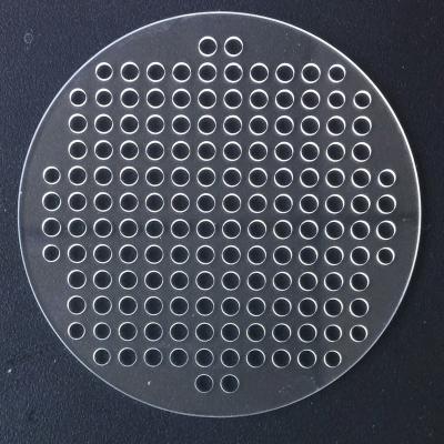 China Industrial Computer Control System Crystal Lighting Glass with Minimum Aperture of 0.3mm for sale