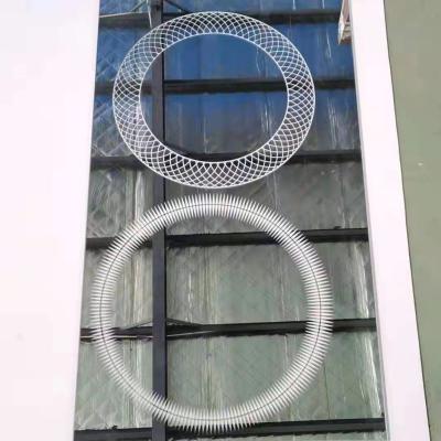 中国 スマートミラー浴室ミラー彫刻マークのための自動ガラス加工機 販売のため