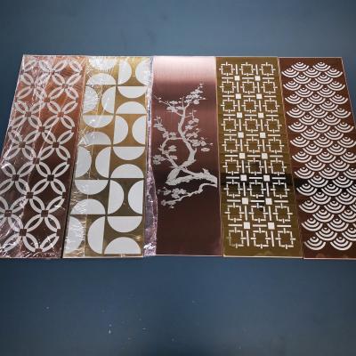中国 2022 レーザー パルス 作業モード エレベーター 装飾板 彫刻 レーザー 彫刻 機械 販売のため