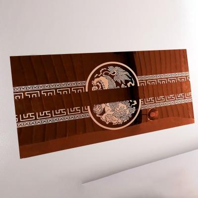 Cina Macchina di incisione laser CNC per decorazioni d'arte a colori di hotel su lamiera di acciaio inossidabile 304 in vendita