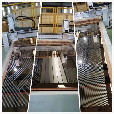 Cina 1500mm*3000mm 1390 Macchina di incisione laser per incisione di superficie decorativa Spray unilaterale in vendita