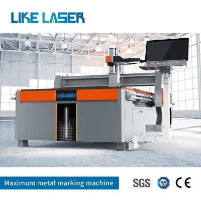 Cina Macchina di incisione laser da 1500*3000 mm per piastre decorative in acciaio inossidabile approvata CE in vendita