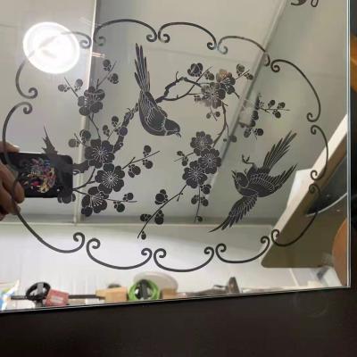 China Snijmachine voor glazen graveren Tafel Sandblasted Art en aanpassingsmogelijkheden Te koop