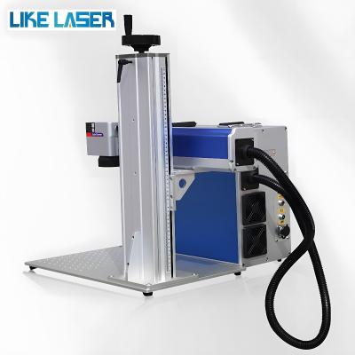 Cina Macchina di marcatura laser a onde continue per metallo 20W 30W 50W 100W Fibra a colori dinamici 3D in vendita