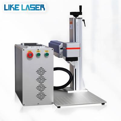 Cina Macchina di marcatura laser a onde continue per metallo 20W 30W 50W 100W Fibra a colori dinamici 3D in vendita
