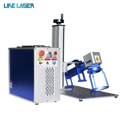 Cina Richiesta personalizzata Macchina di marcatura laser metallica portatile 20W 30W per lamiera di acciaio in vendita