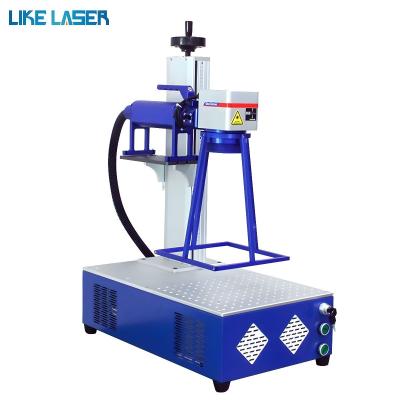 Cina Marcatore laser a fibra per raffreddamento dell'aria a laser Bingyan con classe tecnica di onda continua in vendita