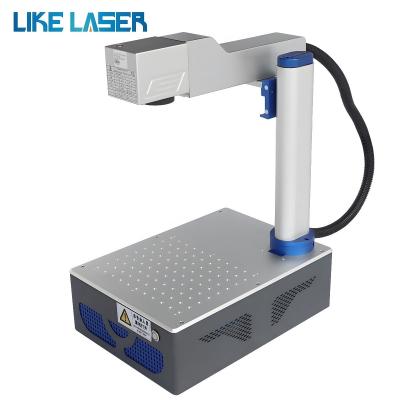 China Fiber Laser Marking Engraving Cutting Machine 3 Year After-sales Service 50W 80W 100W for sale