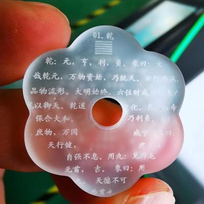 Cina 3W 5W CNC 3D UV Laser Marking Machine per la stampa di vetro Acrilico tastiera metallo in vendita