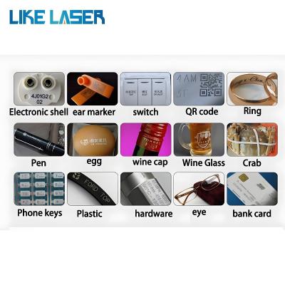 Cina Macchina di marcatura laser a fibra di 30W per tubi di plastica in vendita