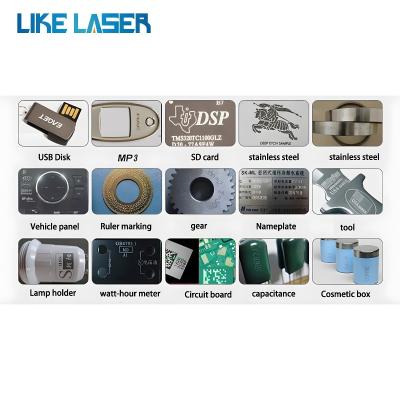 Cina Macchina di marcatura laser a fibra di 30W per tubi di plastica in vendita