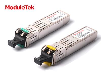 China GE Port  Sfp Optical Module Tx1550nm / Rx1310nm SMF 10km 100BASE - BX for sale