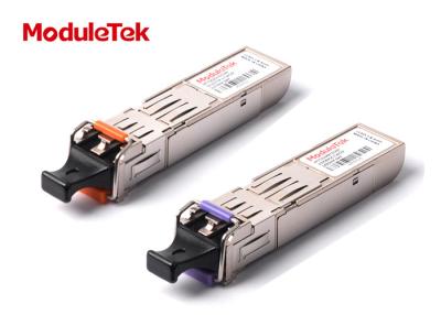 China 155M Gigabit Ethernet Sfp Module SFP CWDM Transceiver SMF 100km OC  -3 / STM - 1 for sale
