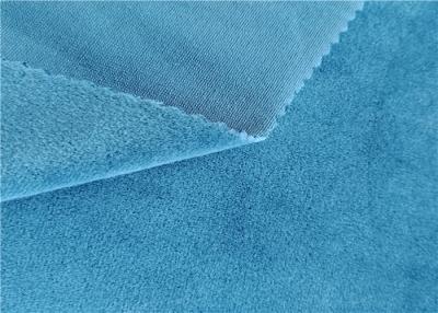 China 1.5mm Super Soft Polyester Spandex Fabric 1.5mm Hair Short Plush Fabric For Garment for sale