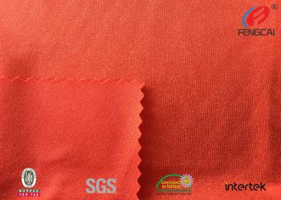 China Stof van kledingstuk de Nylon Lycra Spandex, Glanzende Lycra-Badpakstof Antipilling Te koop