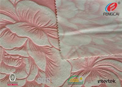 China Anti Static 100% Polyester Sofa Velvet Upholstery Fabric Embossed Water Proof for sale