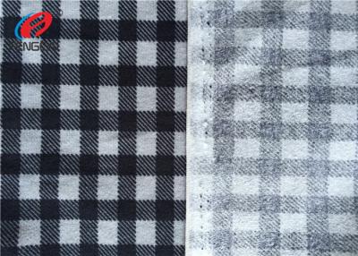 China Tela feita malha urdidura da malha de tricô do poliéster do tecido de algodão da imitação para o vestuário à venda
