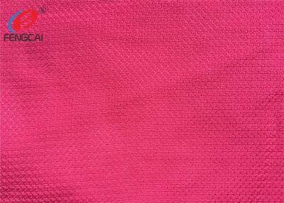 Cina Normale tinto ha tricottato il tessuto dell'indumento del poliestere di Mesh Fabric 100% di sport atletici in vendita