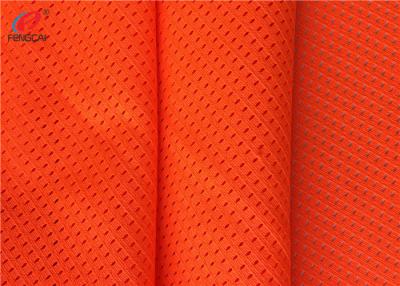 Cina Filo di ordito del poliestere che tricotta l'uniforme di Mesh Fluorescent Material Fabric For della maglia in vendita