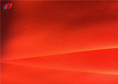 Cina Tessuto del poliestere tricottato trama ignifuga del tessuto del materiale fluorescente per l'uniforme in vendita