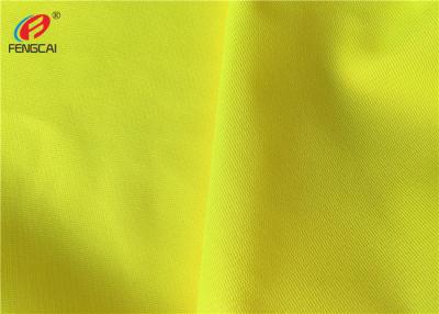 Cina L'alta sicurezza materiale fluorescente riflettente del poliestere conferisce al tessuto in vendita