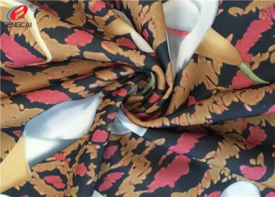 Cina Il tessuto dell'elastam del poliestere di allungamento di 4 modi, elastico ha stampato il tessuto per il bikini in vendita