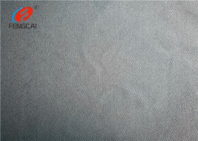 China Waterproof Black Soild Color Twill Fabric 90 Polyester 10 Spandex For Garment for sale