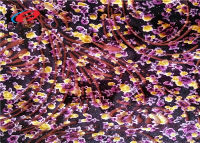 중국 4 의복을 위한 방법 뻗기 소모 우단 직물 95% 폴리에스테 5% 스판덱스 직물 판매용