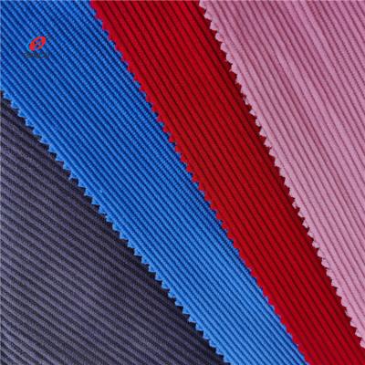 중국 의류용 부드러운 4방 스트레치 스판덱스 벨벳 원단 판매용