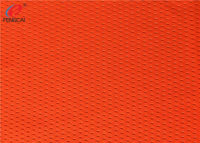 Cina Filo di ordito del poliestere che tricotta l'uniforme di Mesh Fluorescent Material Fabric For della maglia in vendita
