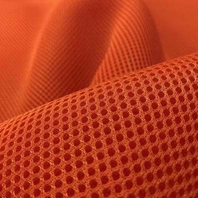 China 155cm Width 100gsm Adjustable Breathable Fluorescent Mesh Fabric for Safety Vests and Curtains for sale